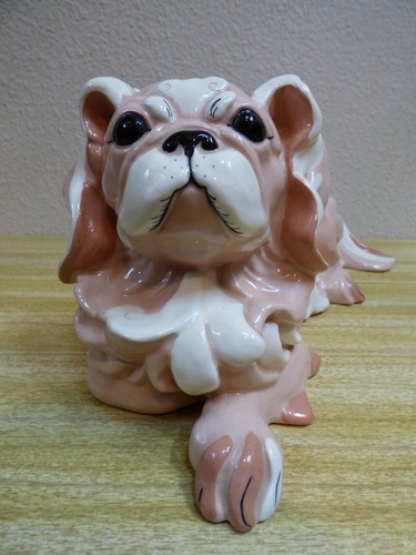 Vintage 1950s Kay Finch Pekinese Dog California Pottery very good ...