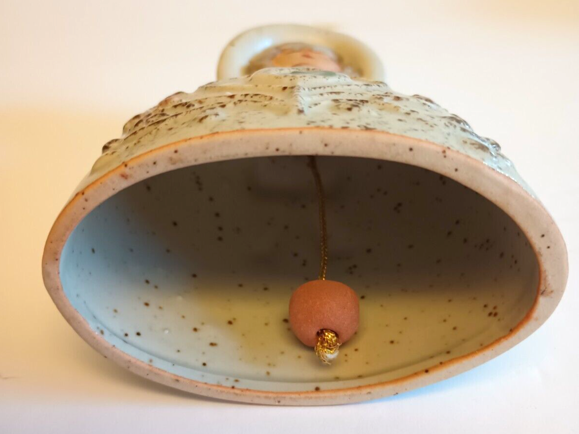 Vintage Tucci Japan Lady in Dress with Bonnet Figurine Bell | eBay