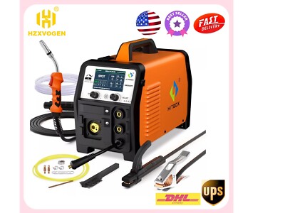 200A 7in1 Pulse MIG Aluminum Welder, Flux Core MIG/Gas MIG/Lift TIG ...