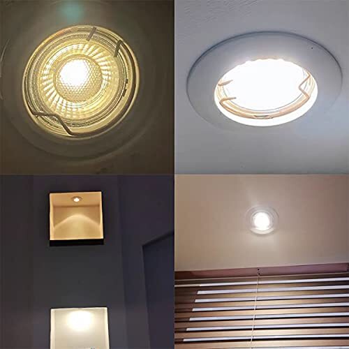 20pcs Lamp Retaining Spring Clips Rings For 50mm Mr16 Gu10 Spot Light ...