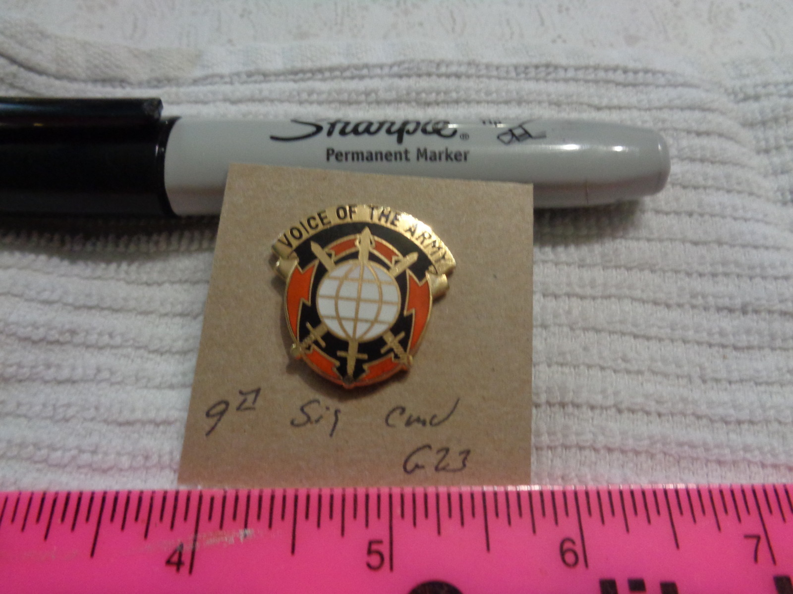 9th Signal Command G23 Unit Crest, DI, DUI (DRAW#9) | eBay