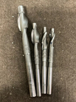 Weldon Counterbore Set Lot Of 4pc #6-1/4 Screw Tu- Lip Machinist Tool ...