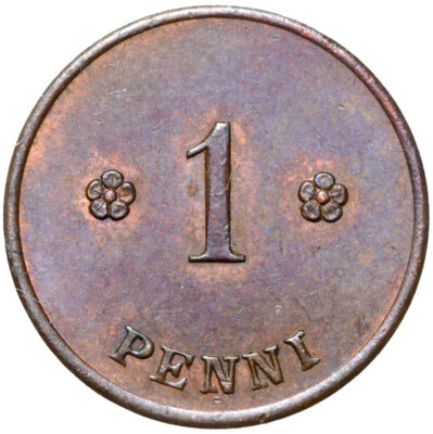 Finland coin-1 penny penni 1924-Helsinki-Vantaa-condition! | eBay