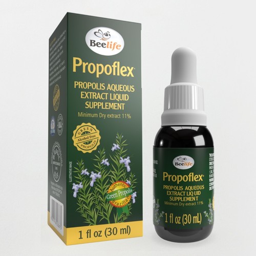 Green Propolis Extract 11% - No Alcohol Bee Propolis Tincture- High ...