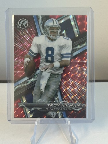 2024 Topps Composite Resurgence Troy Aikman Red Geometric /5 COWBOYS ...