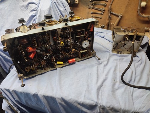 Vintage Valve Radio and Power Chassis Murphy A40C Working | eBay