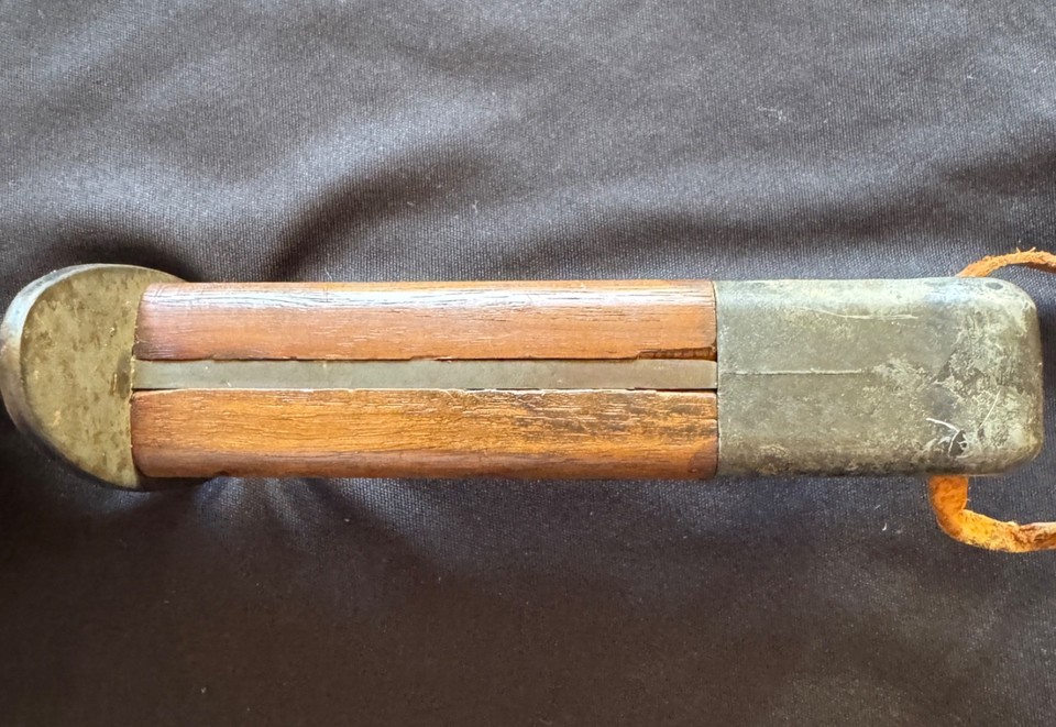 US WW2 OSS Smatchet Fighting Knife with Type 2 Leather Sheath | eBay