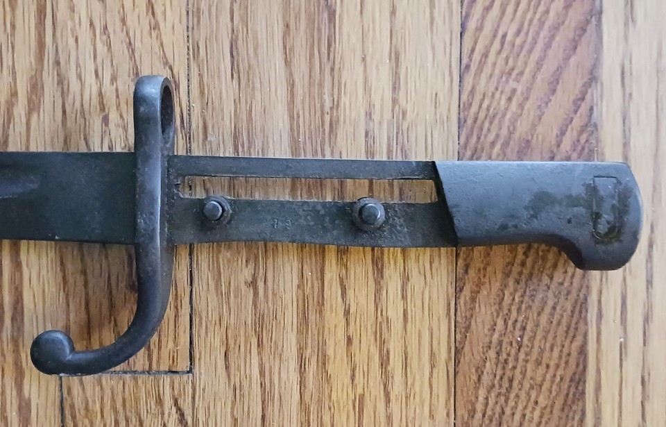 Japanese Rifle Bayonet WW2 Type 30 Hooked Quillon 17 inches No Wood ...