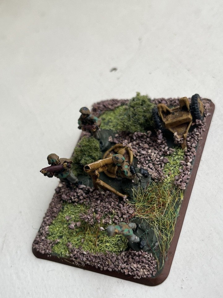 Flames Of War 15mm Waffen SS 120mm Mortar Platoon Well Painted Metal ...