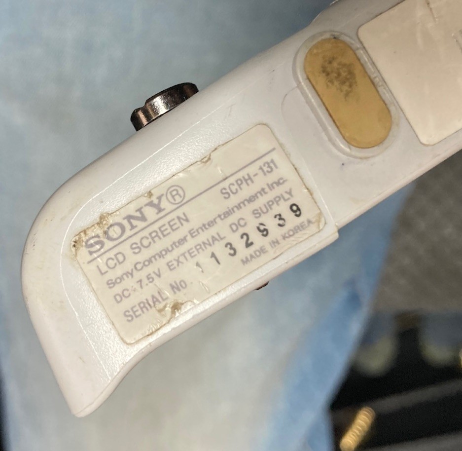 Official Sony Playstation 1 PSone PS1 LCD Screen SCPH-131 READ | eBay