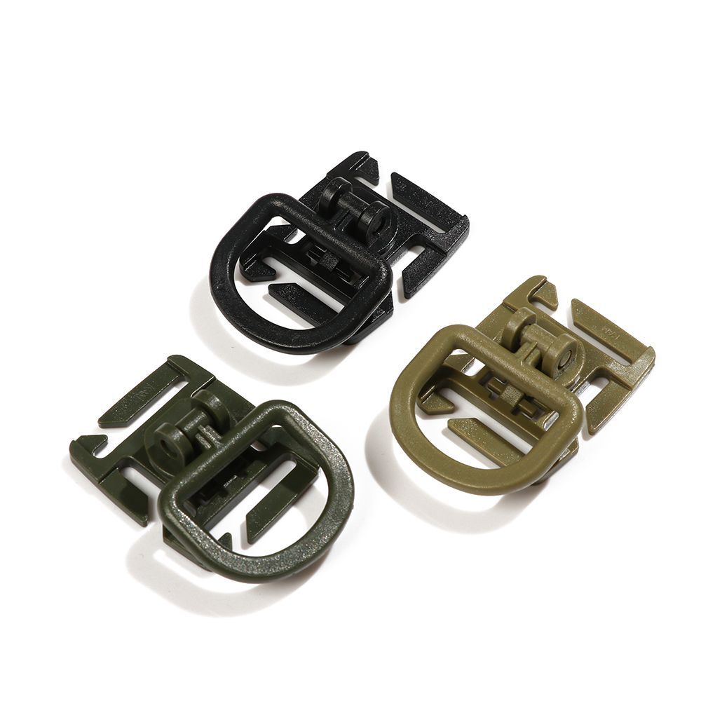 Locking Carabiner Strap Hang Buckle Hose Clamp D Ring Clip Mountain ...