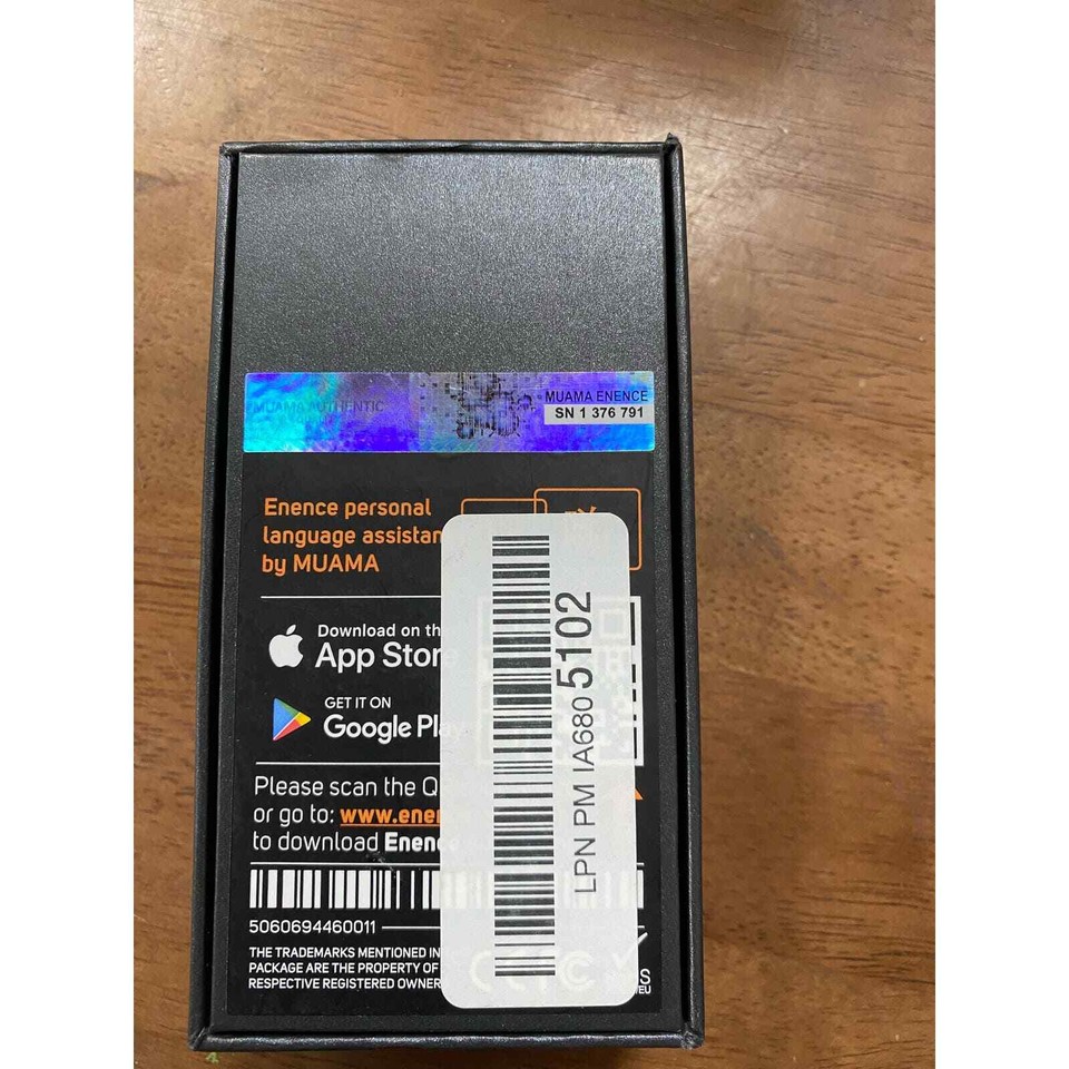 Muama Enence Instant Two-Way Translator. Portable Real-time Translation ...