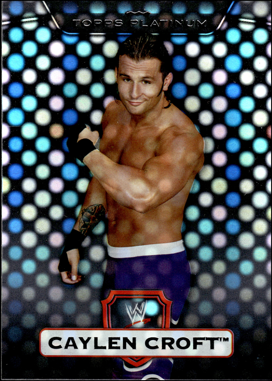 2010 Topps Platinum WWE #124 Caylen Croft X-Fractor | eBay
