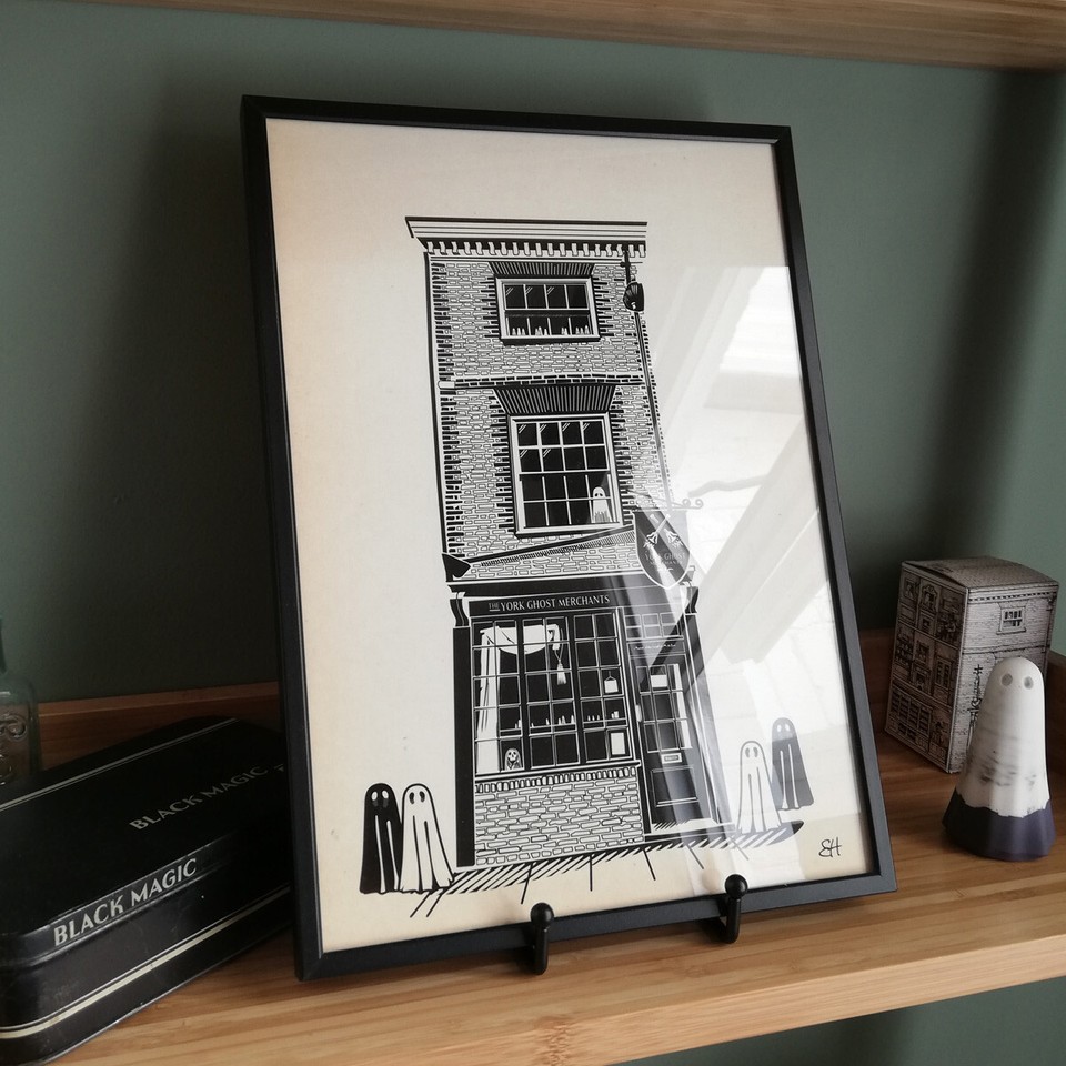 York Ghost Merchants Size A4 Art Print | eBay UK