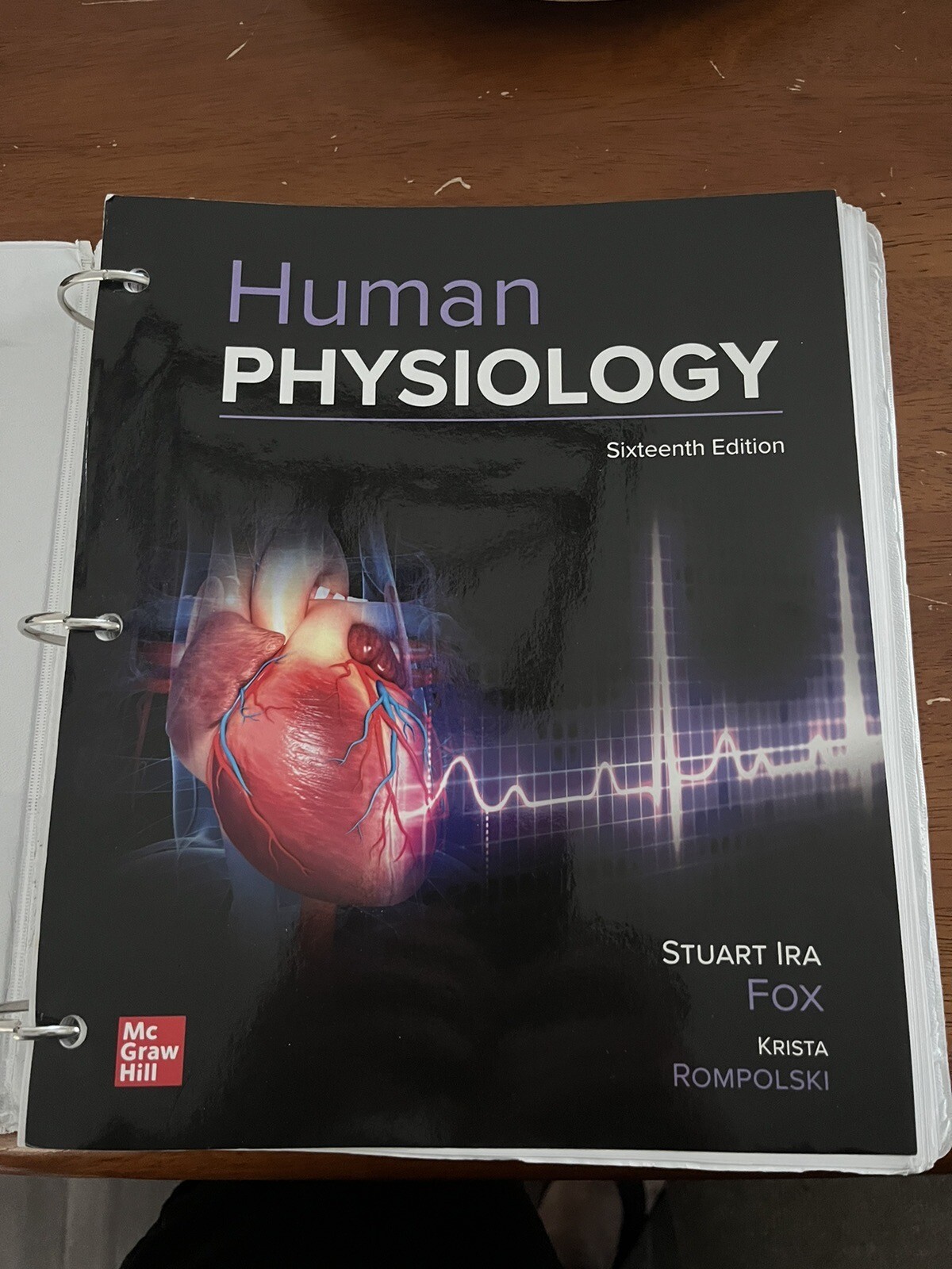 Human Physiology (17th Edition) Stuart Ira Fox (ISBN 978-1-264-35472-6 ...