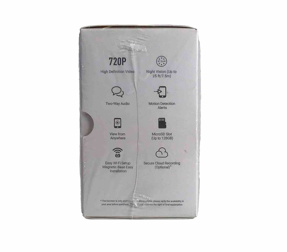 ALULA RE700 MINI INDOOR 720P VIDEO TWO-WAY AUDIO NIGHT VISION CAMERA | eBay