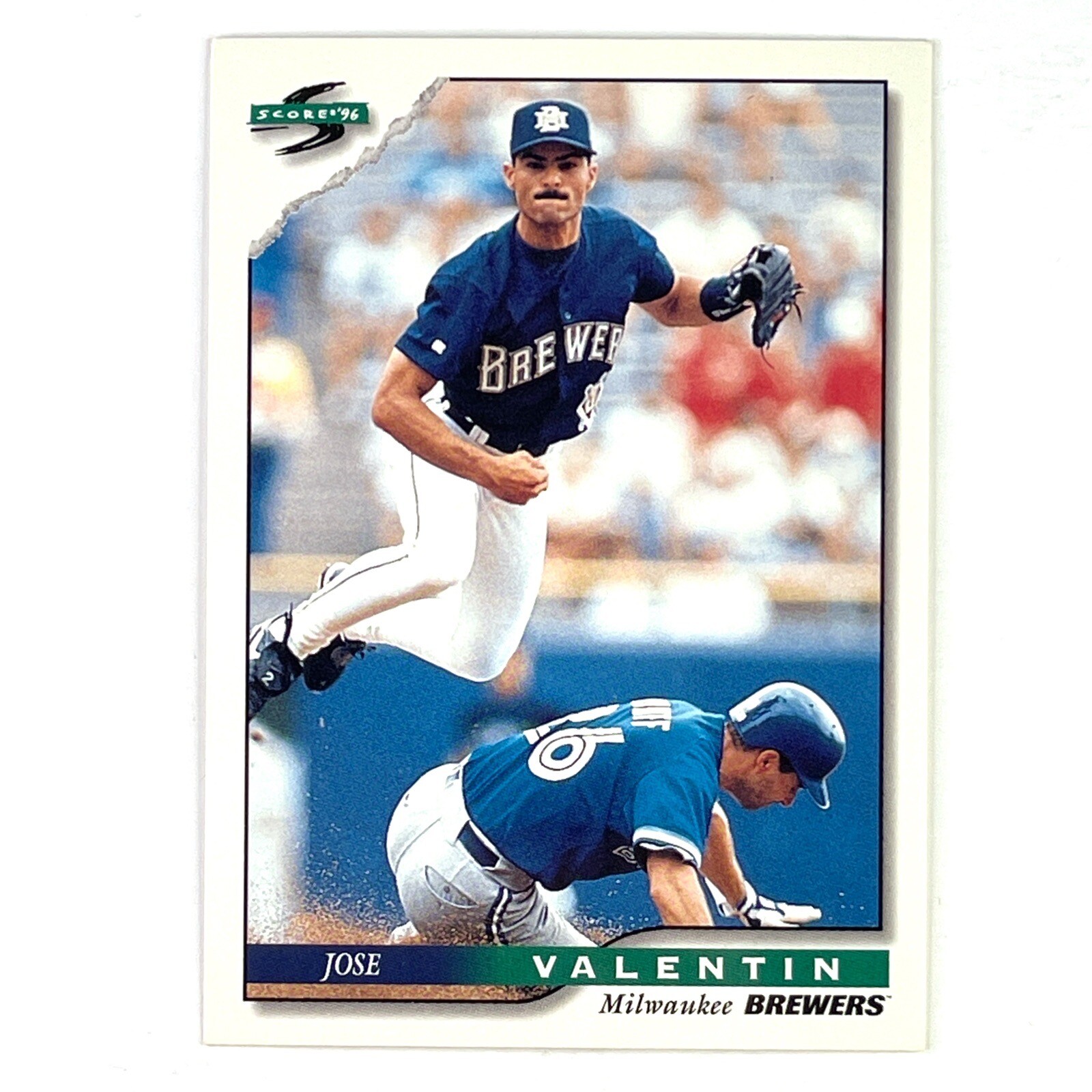 Jose Valentin 1996 Score #184 Milwaukee Brewers MLB Baseball | eBay