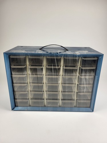 Akro-Mils Vtg. 30 Drawer Metal Storage Cabinet | eBay
