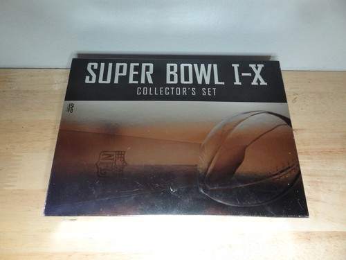 NFL Films DVD Super Bowl Collector's Set / Bowls I -X | eBay