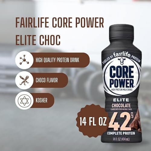 Fairlife Core Power Elite 42g High Protein Chocolate Milk Shake - 14 Fl ...