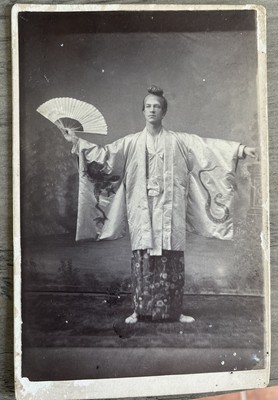 Edward S. Smith Pooh Bah Mikado Cabinet Card Antique Photo Actor ...