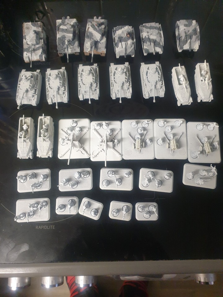 Flames Of War German Army Starter Set Plus More Panzer Kampfgruppe ...