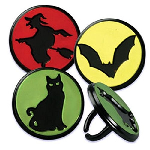 Oasis Supply BC H-362 Cupcake Decorating Hocus Pocus Metallic Rings 1 1 ...