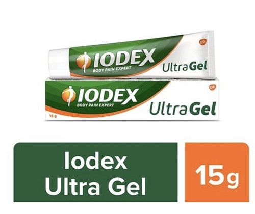 Iodex Ultra Gel for fast pain relief and swelling relief gel 15gm UK ...