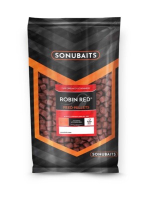 Sonubaits Robin Red Feed Pellets Coarse Fishing Pellet All Diameters ...