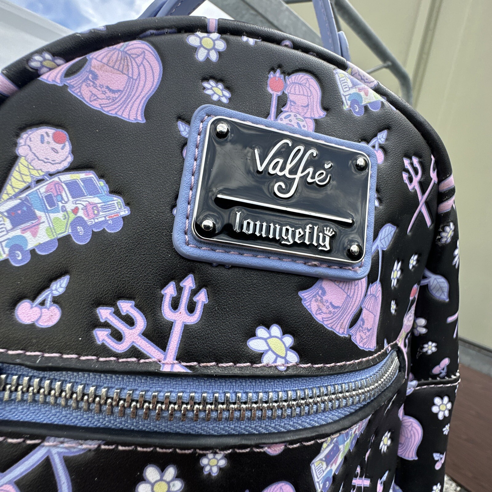 Loungefly x Valfre Ice Cream Truck Mini Backpack Past… - Gem