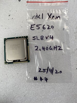 INTEL XEON E5620 2.40GHZ SLBV4 | eBay