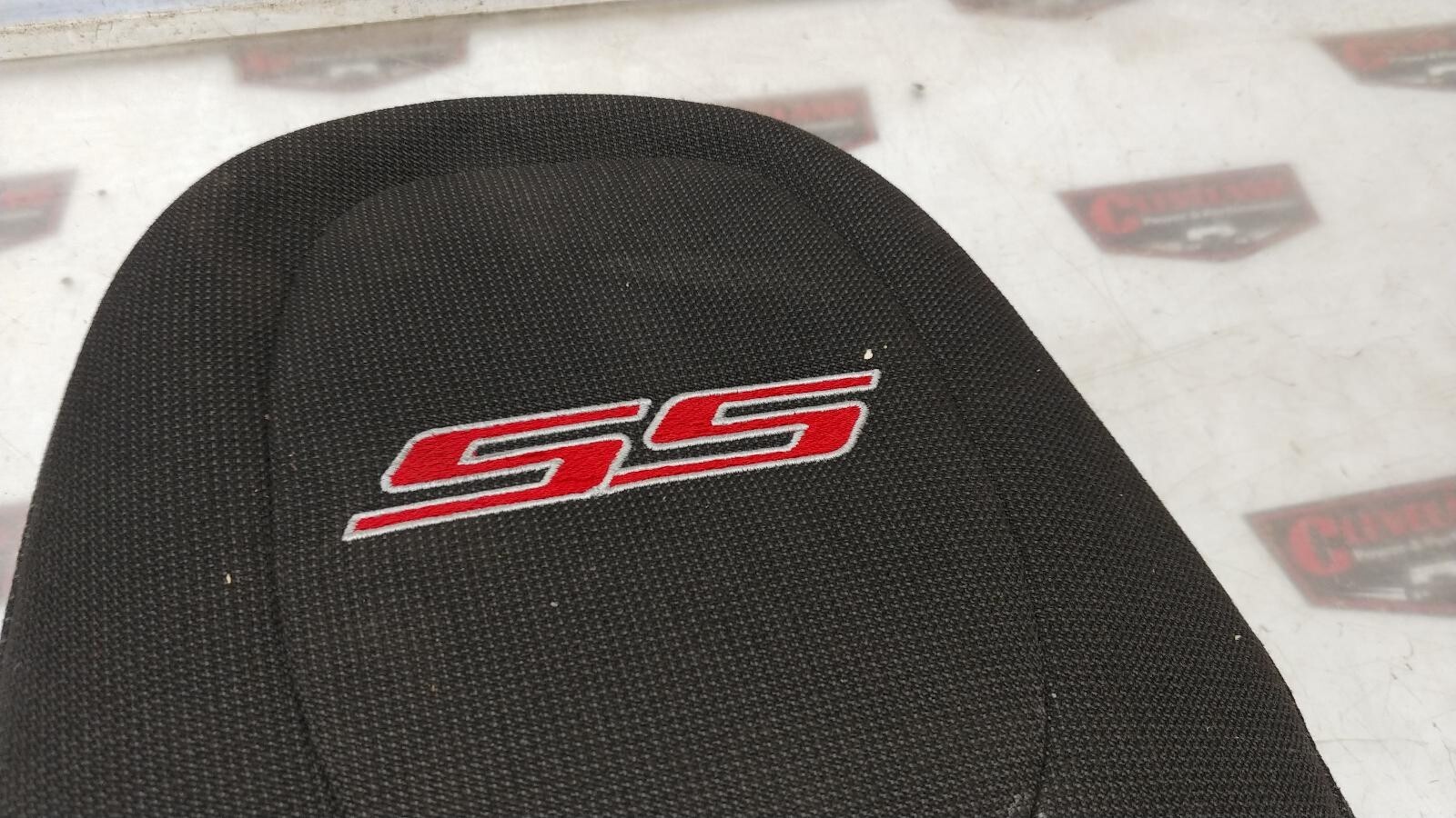 2010-2015 Chevrolet Camaro SS OEM Front Seat Headrest Cloth Cover Skin ...