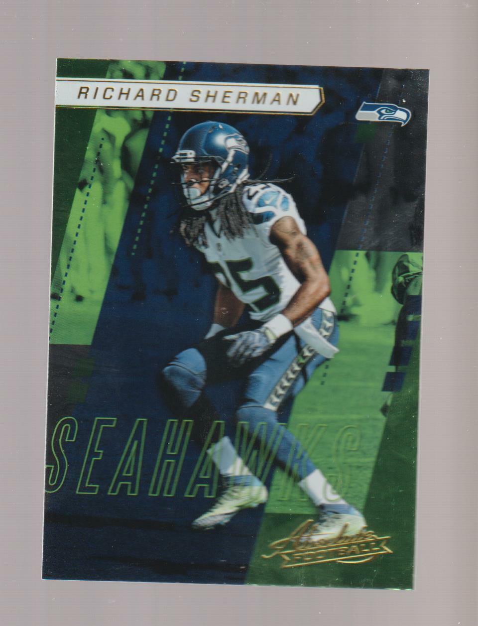 2017 Panini Absolute #93 Richard Sherman card, Seattle Seahawks star | eBay