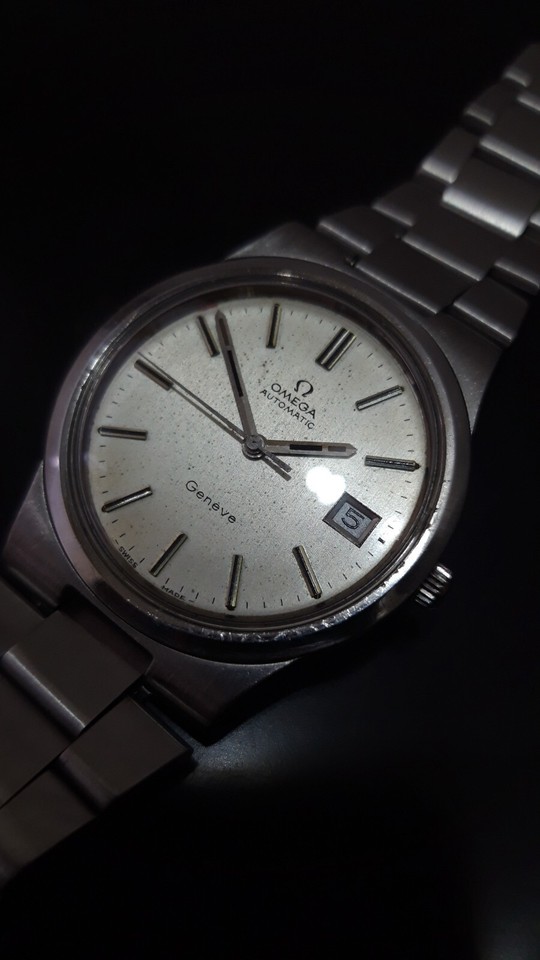 Omega - Genève Automatic 1660173 - stunning dial! Men - 1970-1979 | eBay
