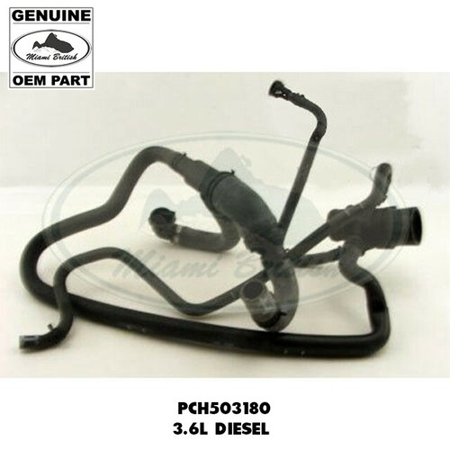 LAND ROVER COOLING SYSTEM VENT HOSE DIESEL 3.6L V8 RANGE 07-12 ...