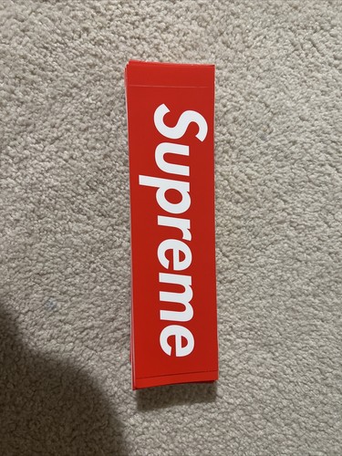 Supreme Red Box Logo Sticker 100% Authentic | eBay