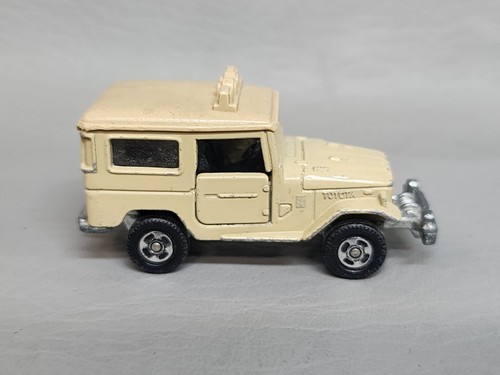 VINTAGE TOMICA TOYOTA LAND CRUISER TAN | eBay
