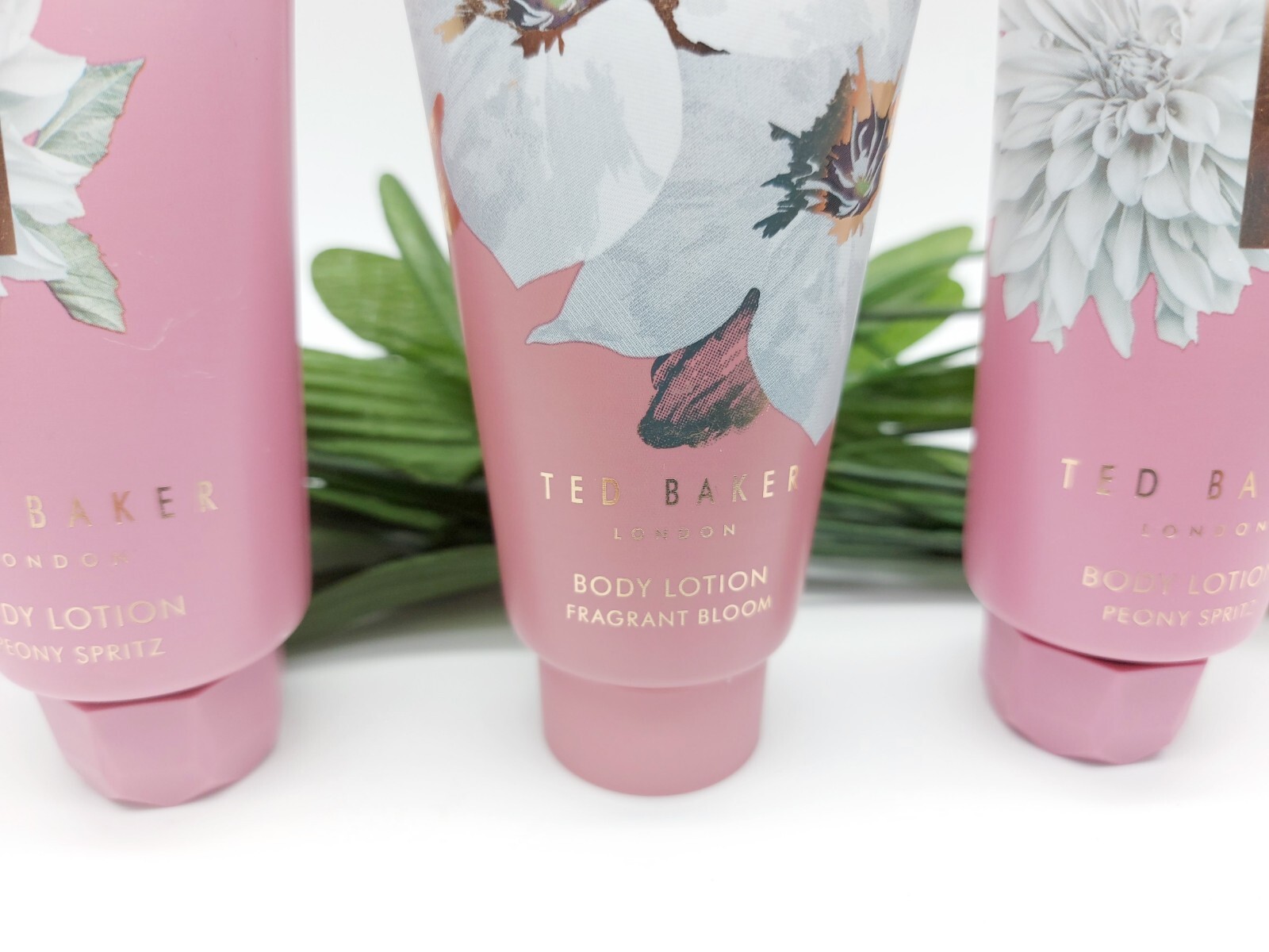 Ted Baker 2 x Peony Spritz Body Lotion 50ml & 1x Fragrant Bloom Body ...