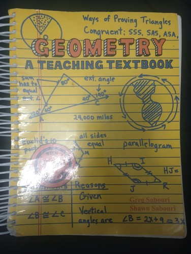 Geometry: A Teaching Textbook, Complete Curriculum | eBay