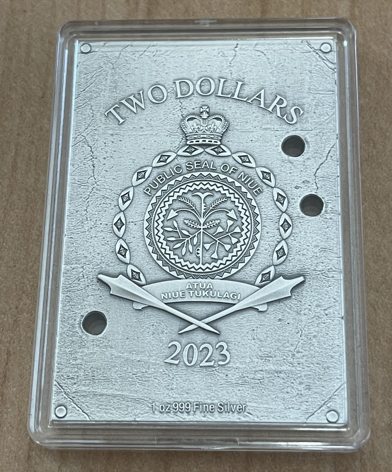 New 2023 Niue Wild West Outlaw Billy The Kid 1 oz Silver 2 DIGIT COA ...