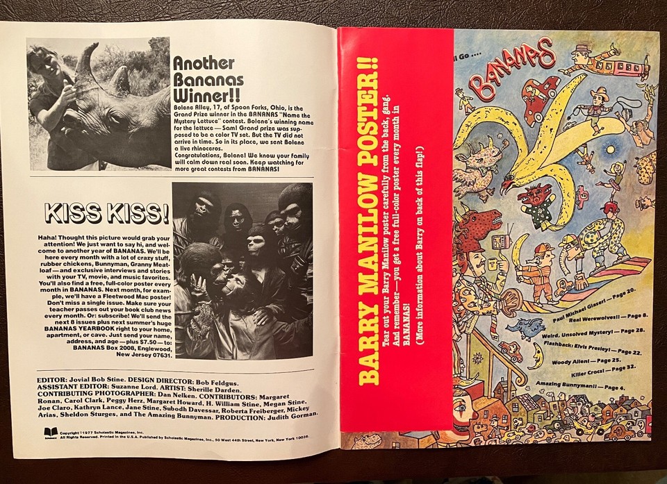 Bananas Magazine - Issue 13 - Paul Michael Glaser | eBay