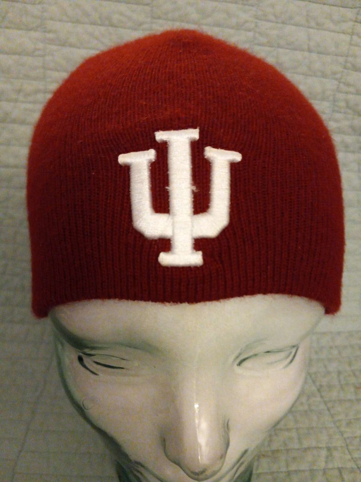 Unisex OSFM Top Of The World Red Indiana University IU Hoosiers Beanie ...