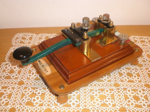tasto telegrafico telegrafo morse code telegraph cw key telegrafia ...