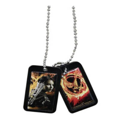 The Hunger Games – Plaques d'identité/collier Katniss hautement ...