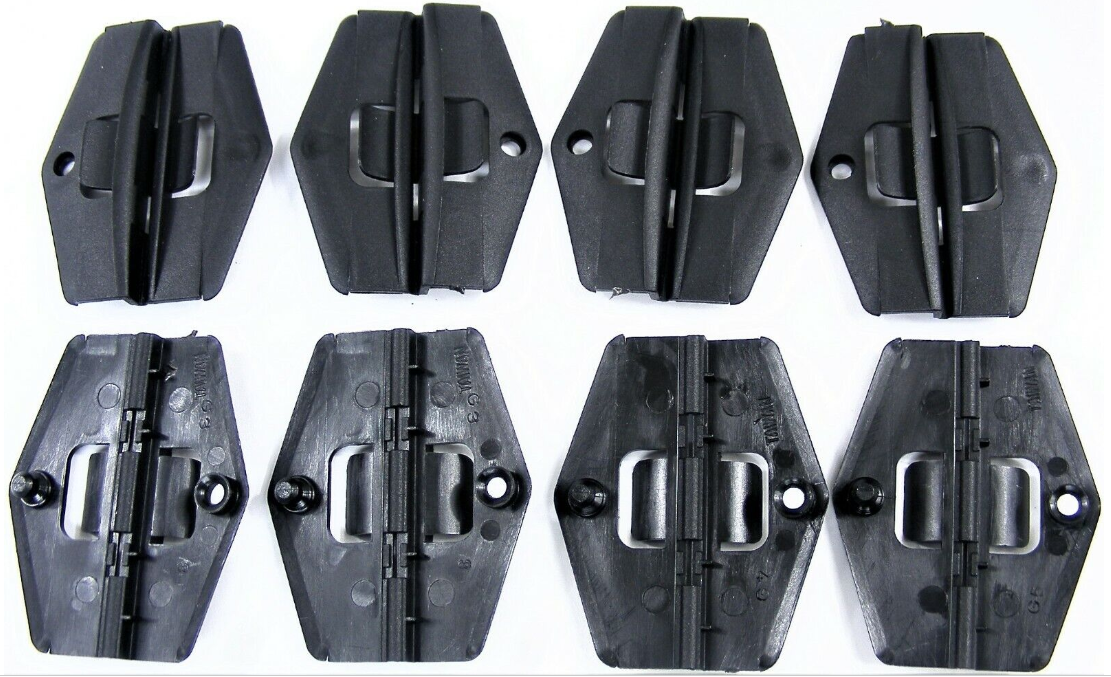 GM Window Glass Guide Clips- S10 S15 Blazer Sonoma Jimmy- 1982-1994- 8 ...