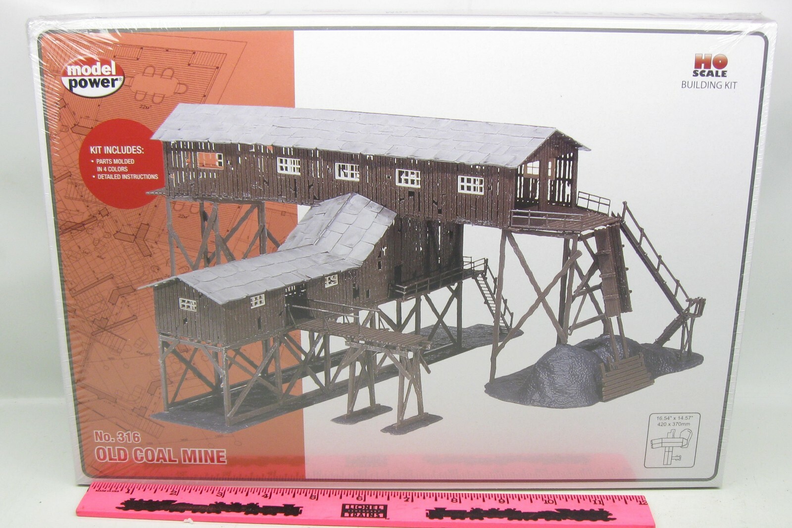 Menards ~ HO Scale Model Power Old Coal Mine (Building Kit) | eBay