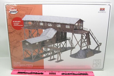 Menards ~ HO Scale Model Power Old Coal Mine (Building Kit) | eBay