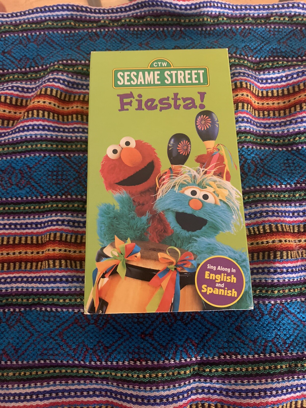 Sesame street fiesta! Sing Along In English And Spanish Vhs Rare | eBay