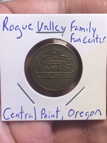 Arcade Token - Rogue Valley Family Fun Center - Central Point, Oregon ...