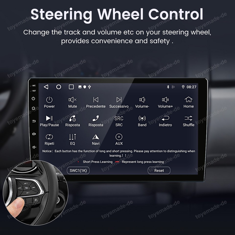 Car Radio For Vauxhall Mokka 2012-2016 Carplay Android GPS Head Unit ...